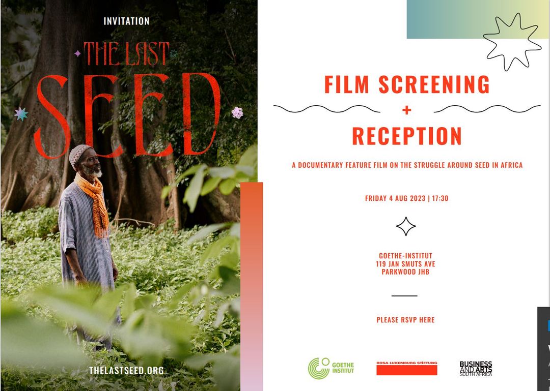 Film screening and reception - The Last Seed